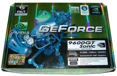 Palit GeForce 9600GT Sonic Graphics Card