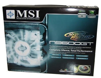 MSI N9600GT Hybrid Freezer Graphics Card