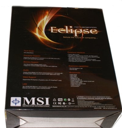 MSI X58 Eclipse SLI Core i7 Motherboard