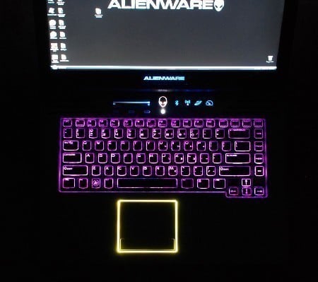 Alienware Keyboard Rainbow