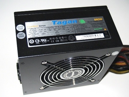 Tagan SuperRock TG880-U33II 880 Watt Power Supply