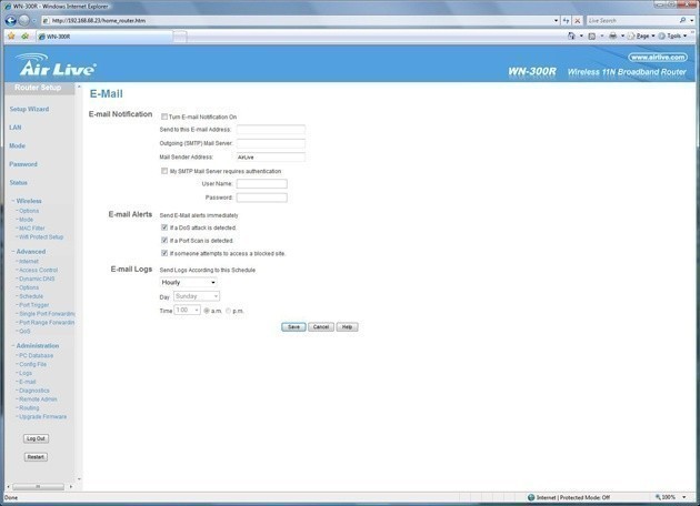 Air Live WN-300R Wireless 11N Broadband Router