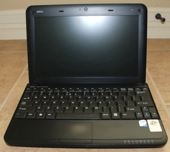 MSI Wind U100 10-inch Netbook