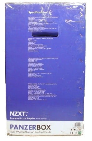 NZXT Panzerbox All Aluminum Mid Tower Case