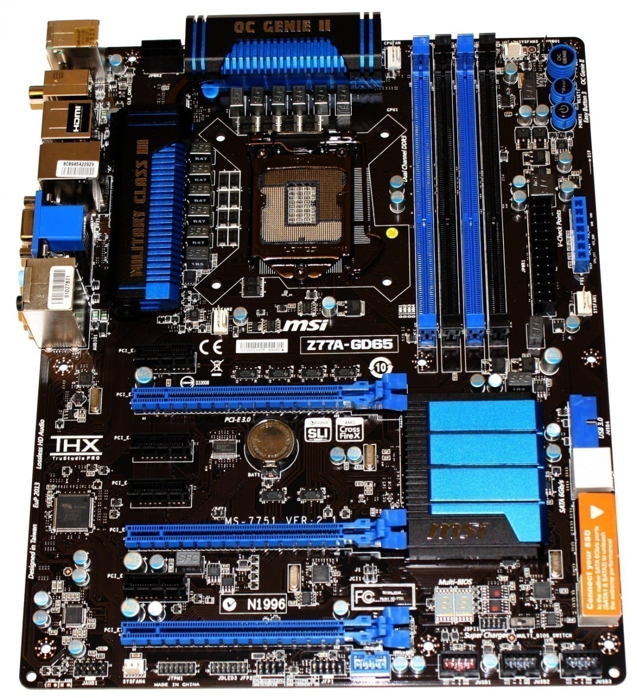 MSI Z77A-GD65 (Intel Z77) Motherboard Review | TweakTown