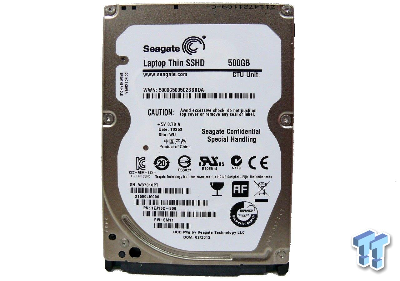 Seagate Laptop Thin 500GB Hybrid SSHD ST500LM000 Review | TweakTown