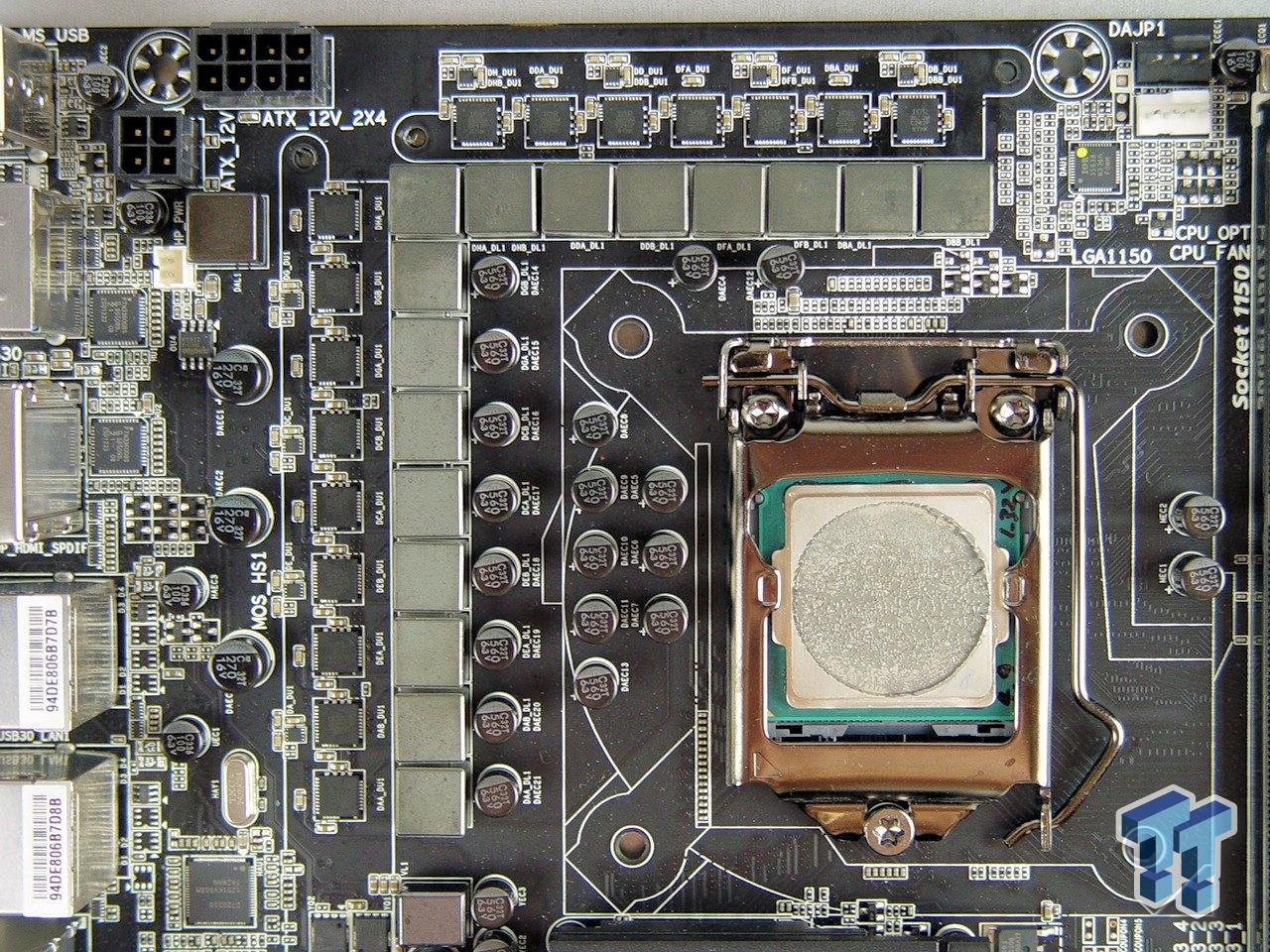GIGABYTE Z87X-OC Force Motherboard Digital PWM and Cooling Deep Dive ...