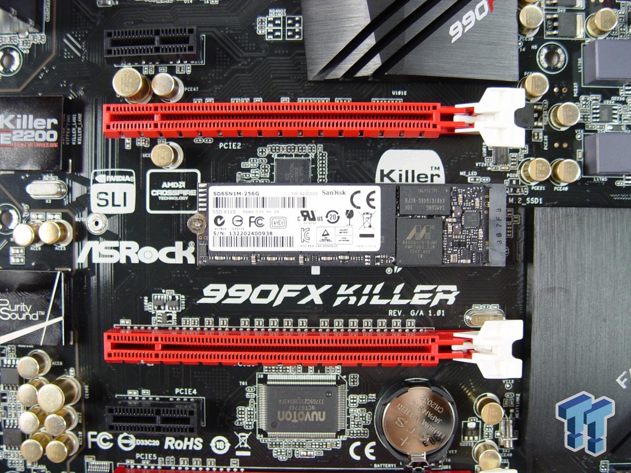 ASRock Fatal1ty 990FX Killer s Native PCIe SSD Performance Preview ASRock Fatal1ty 990FX Killer s Native PCIe SSD Performance Preview
