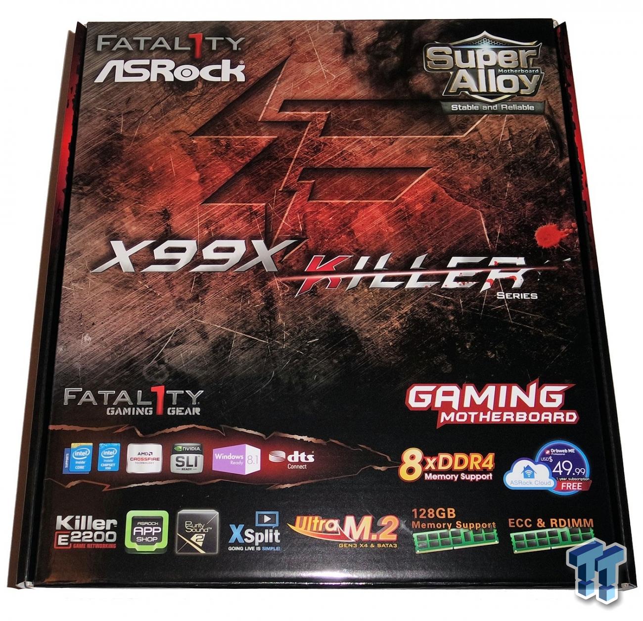 ASRock X99X Killer Fatal1ty (Intel X99) Motherboard Review | TweakTown