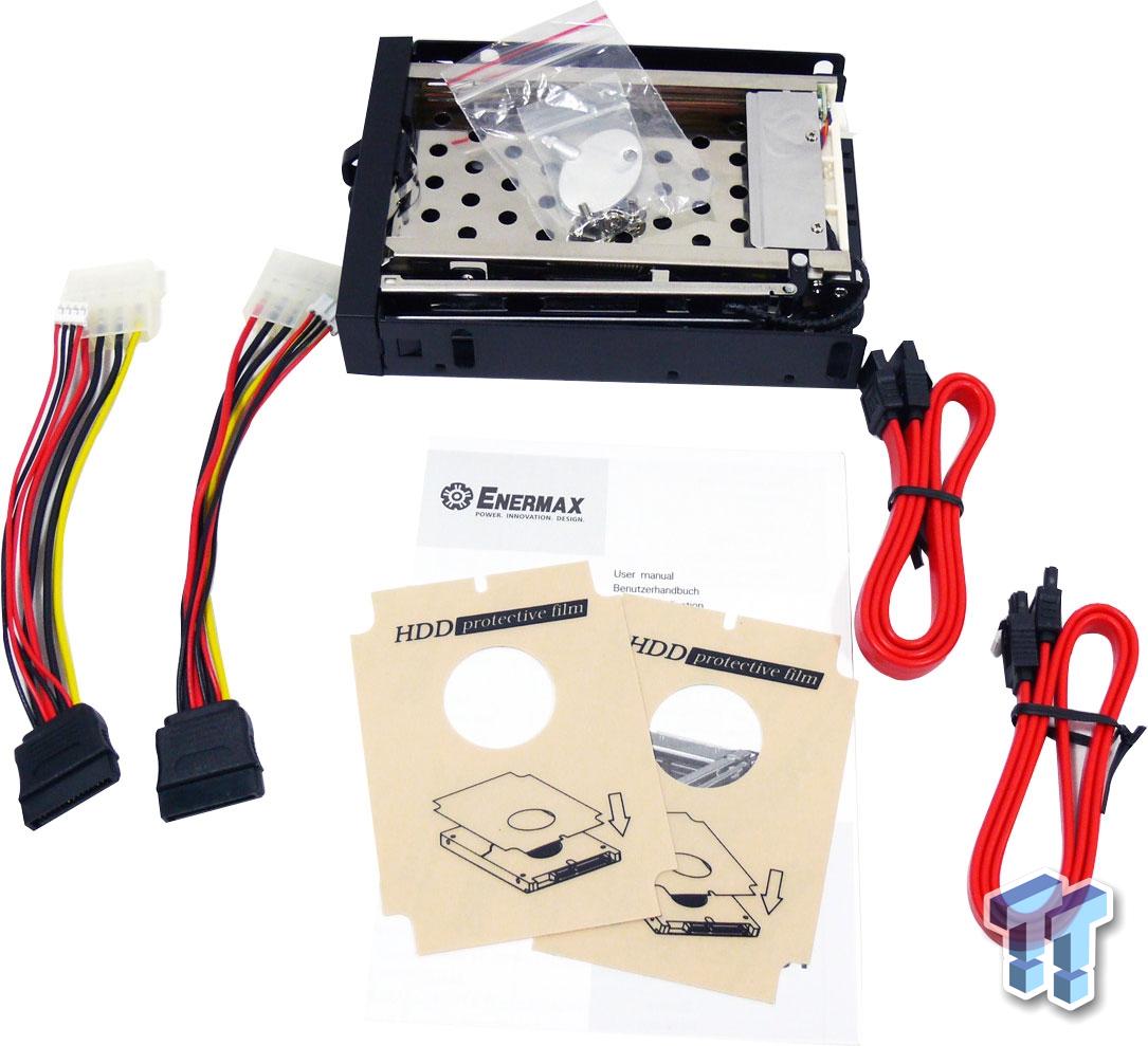 Enermax EMK3201 Dual-Bay 2.5-inch HDD/SSD Internal Enclosure Review ...