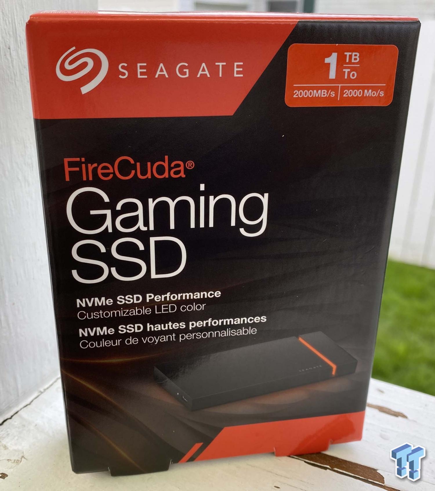 Seagate FireCuda 1TB Gaming SSD Review | TweakTown