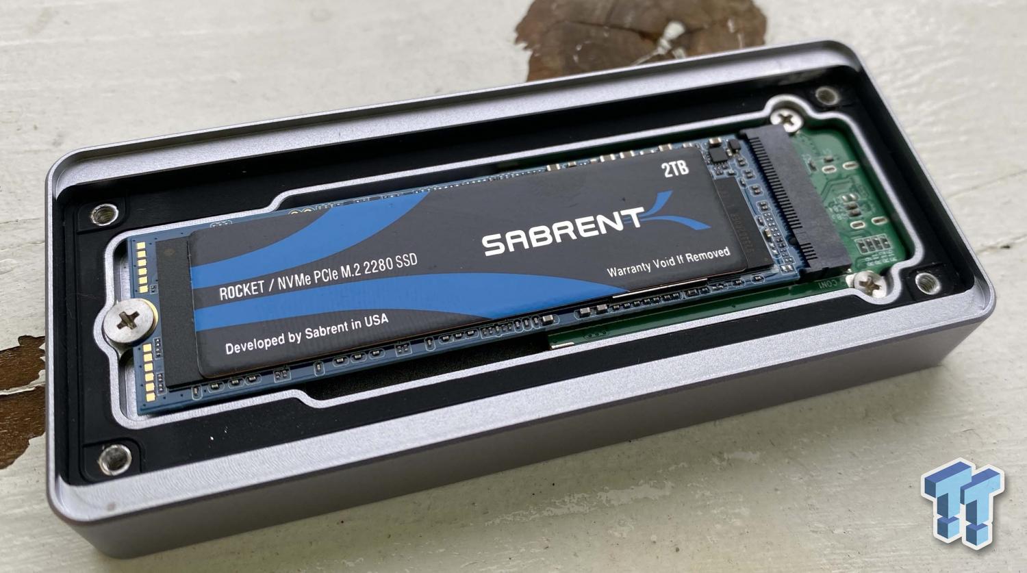 Sabrent USB 3.2 Rugged NVMe M.2 SSD Enclosure Review | TweakTown