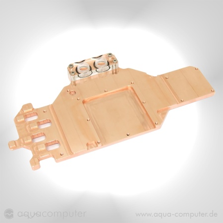 aqua-computer designs waterblock for GT200 cards