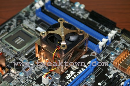 ABIT shows us their X38 mobos in Taipei